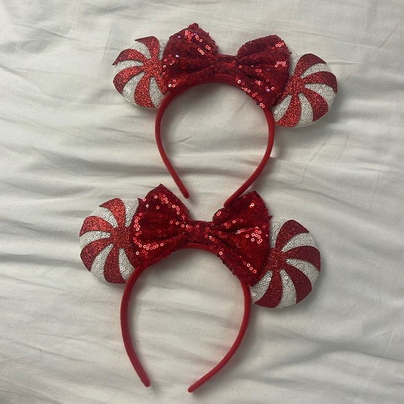 Accessories | Peppermint Mickey Ears | Poshmark